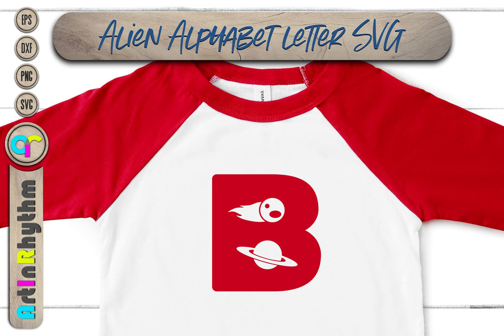 Alien Alphabet SVG Bundle, Ufo Letters - So Fontsy