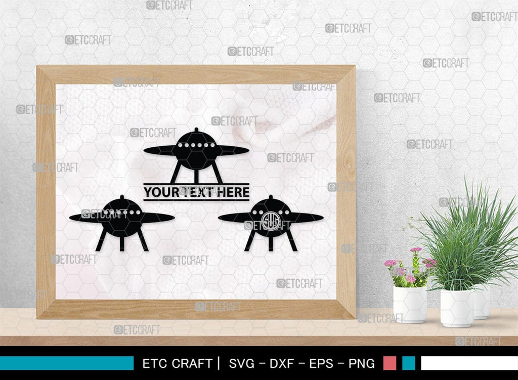Alien Monogram, Alien Silhouette, Alien SVG, Ufo Svg, Alien Face Svg ...