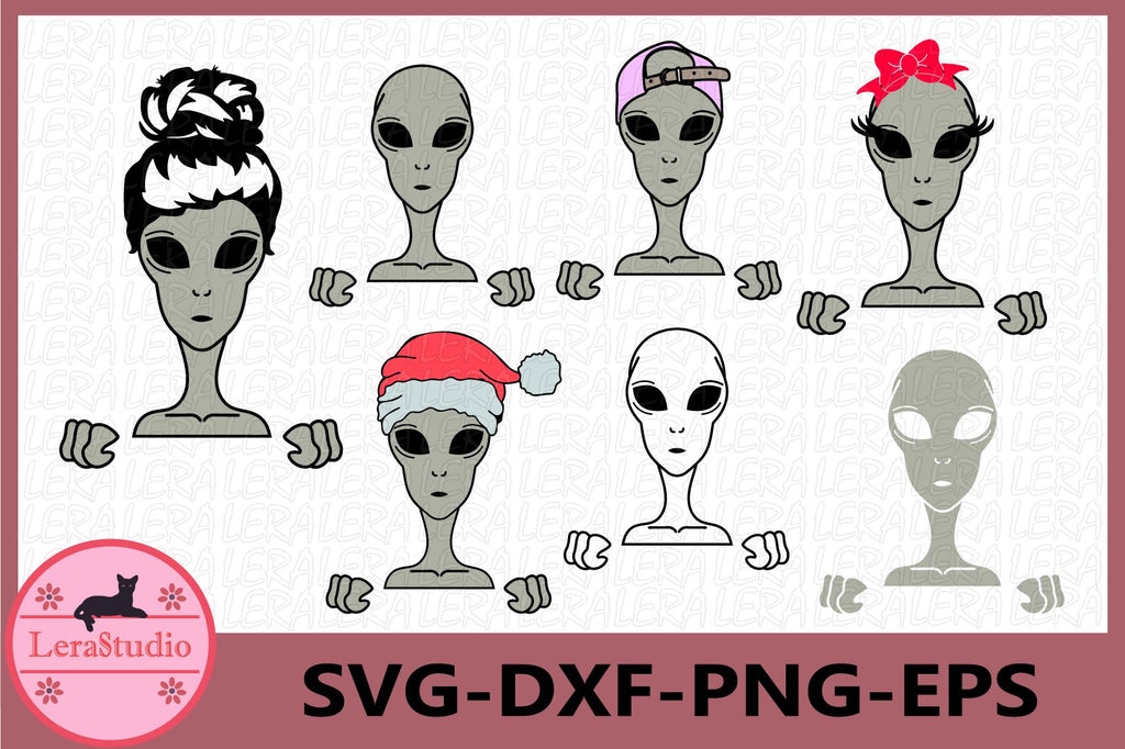 Alien Svg - So Fontsy
