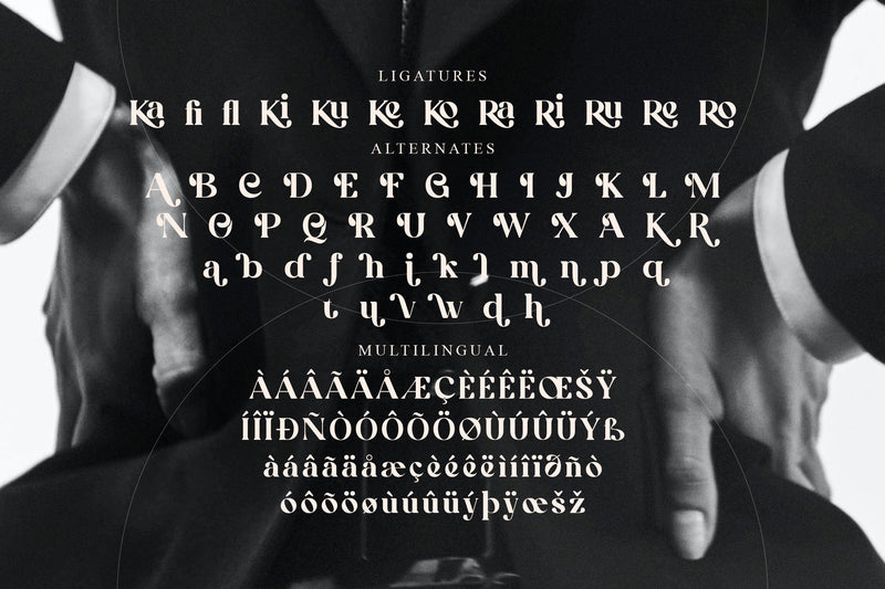 Alishia Mekayla Typeface - So Fontsy