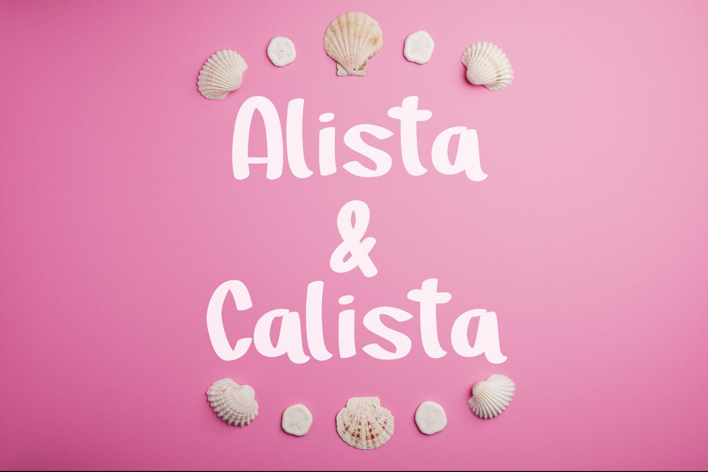 Alista Display Typeface So Fontsy