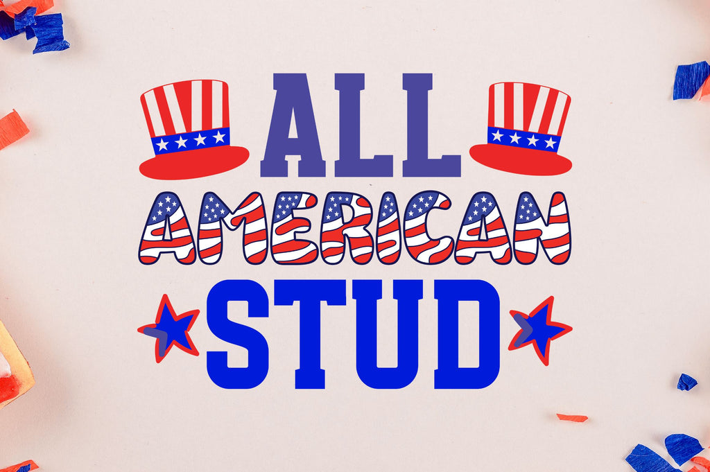 All american stud SVG - So Fontsy