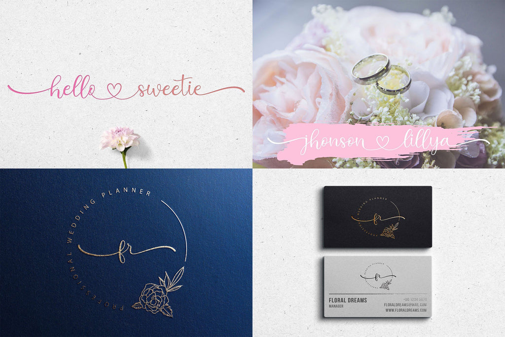 All In One Script Font Big Bundle - So Fontsy