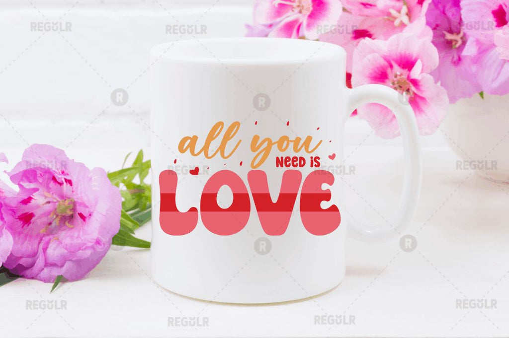 All you need is love SVG - So Fontsy