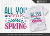 All You Need Is Spring SVG Cut File, Welcome Spring Svg, Spring Svg ...