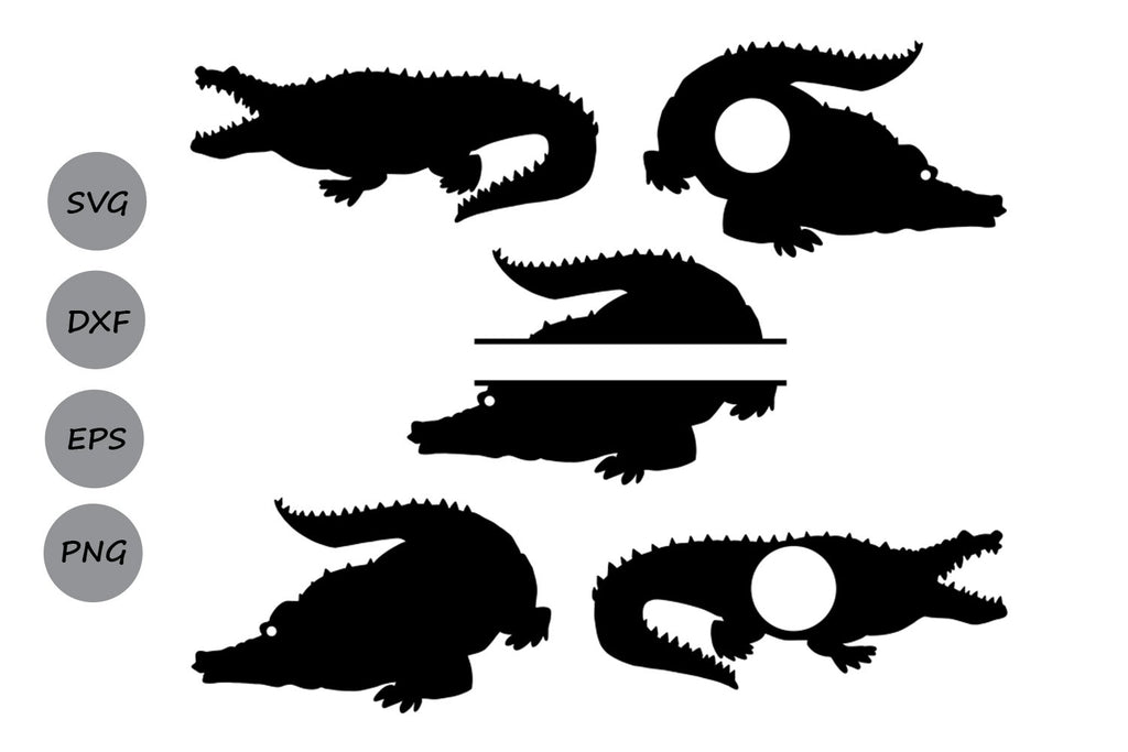 Alligator Monogram| Animals SVG Cut Files - So Fontsy