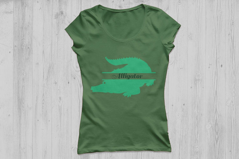 Alligator Monogram| Animals SVG Cut Files - So Fontsy