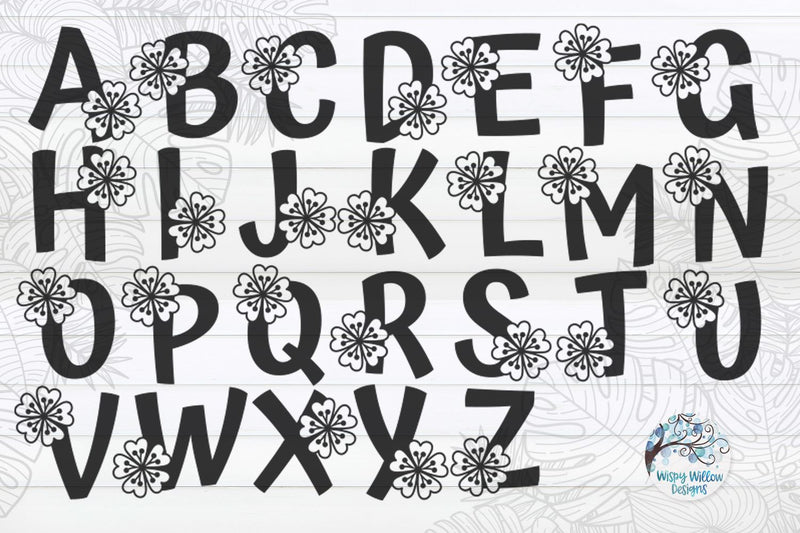 Aloha Alphabet SVG Bundle - So Fontsy