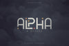 Alpha Display Font - 4 styles - So Fontsy