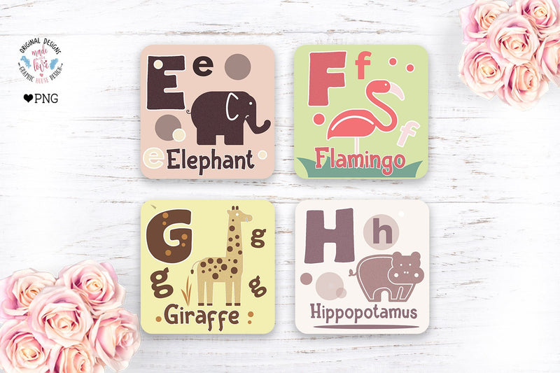 Alphabet Cards - So Fontsy