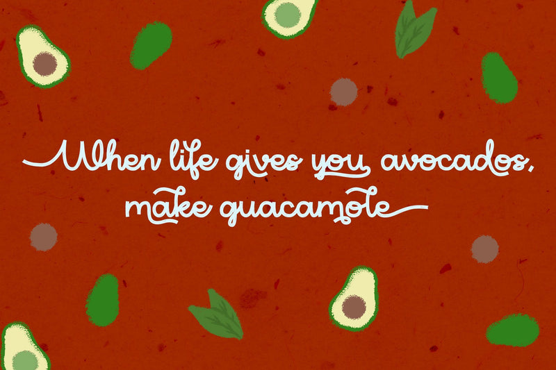 Alpukato | Monoline Brush Script Font - So Fontsy