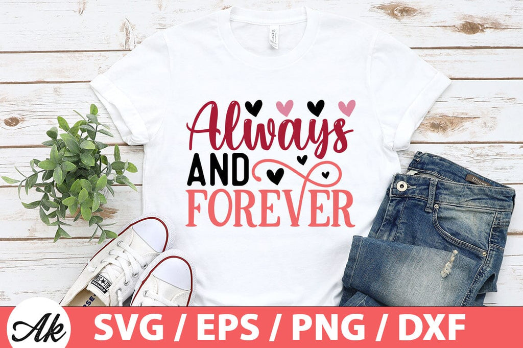 Always and forever SVG - So Fontsy