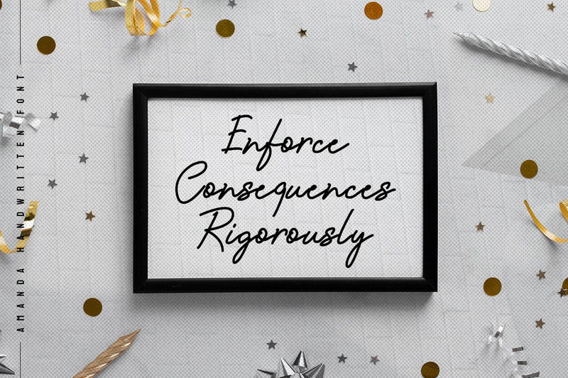 Amanda - Signature Monoline Font - So Fontsy