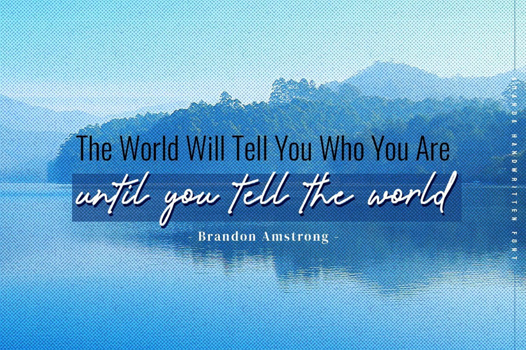 Amanda - Signature Monoline Font - So Fontsy