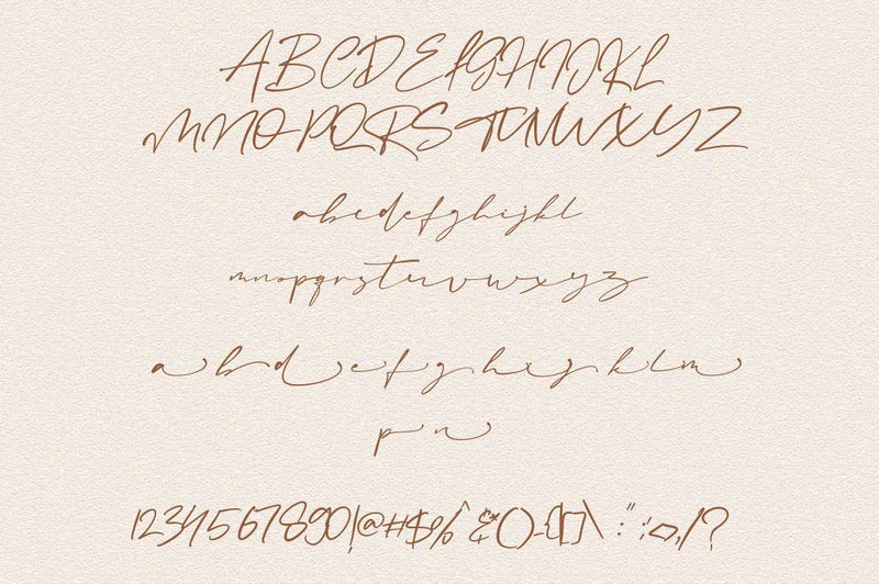 Amanda - Signature Cursive Font - So Fontsy