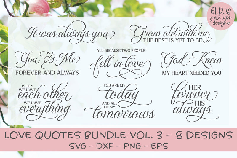 Amazing Bundle Of Love Quotes - 31 Designs - So Fontsy