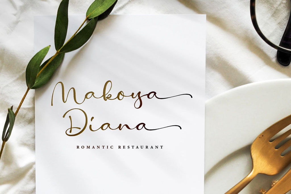 Amelia Stanley Font - Wedding Script - So Fontsy