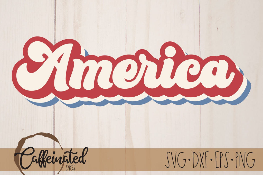 America SVG - So Fontsy