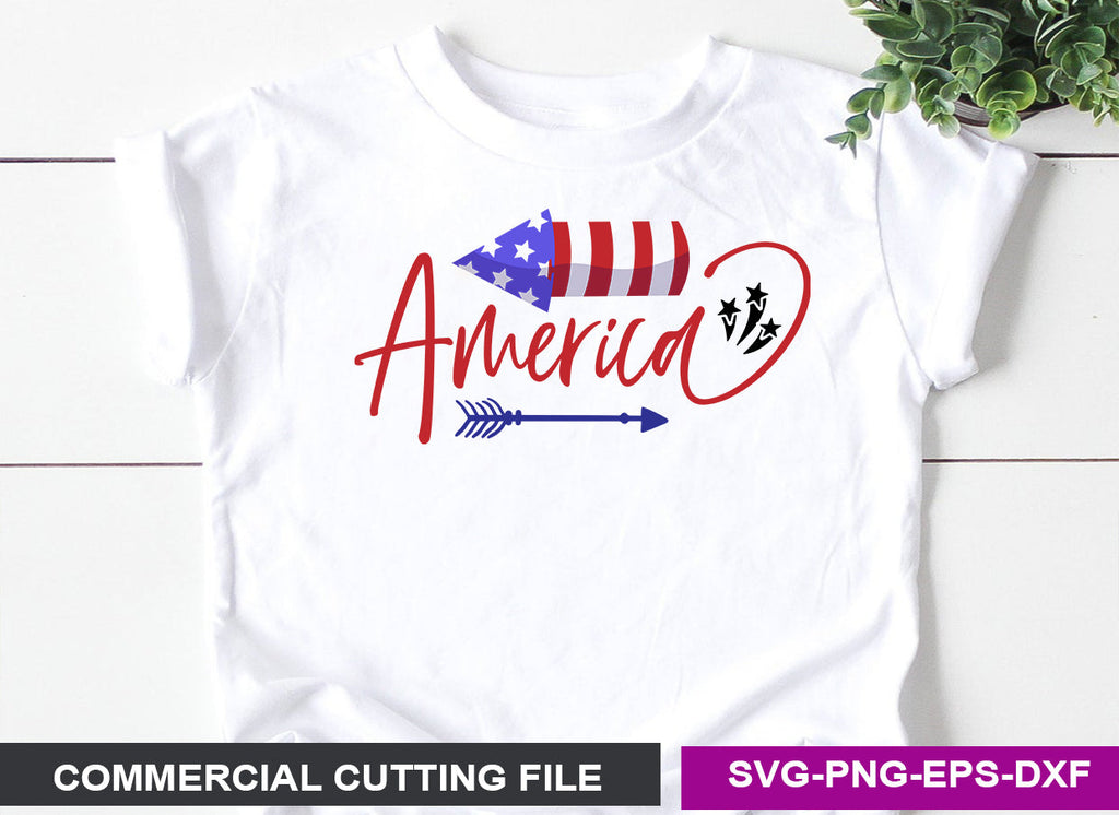 AMERICA SVG - So Fontsy