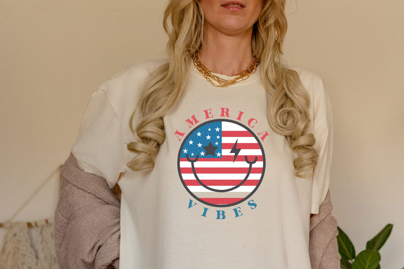 America Vibes PNG Design - So Fontsy