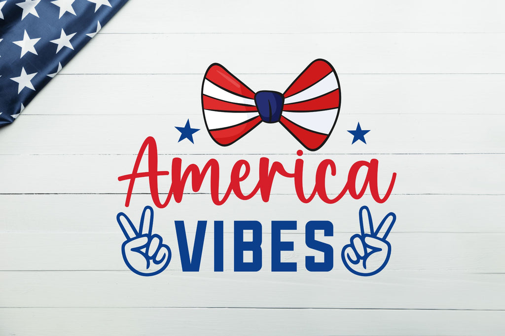 America vibes SVG - So Fontsy