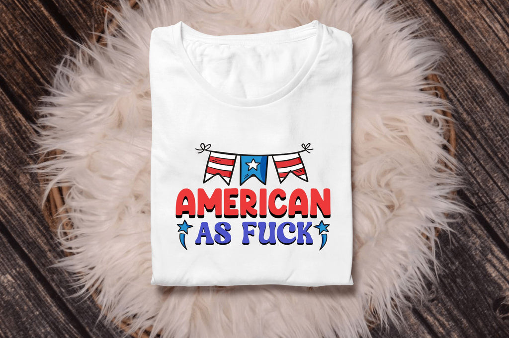 American as fuck SVG - So Fontsy