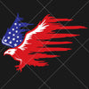American Eagle - USA patriotic 4th of July Eagle Flag - So Fontsy