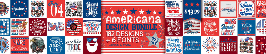 Americana Design Bundle - So Fontsy