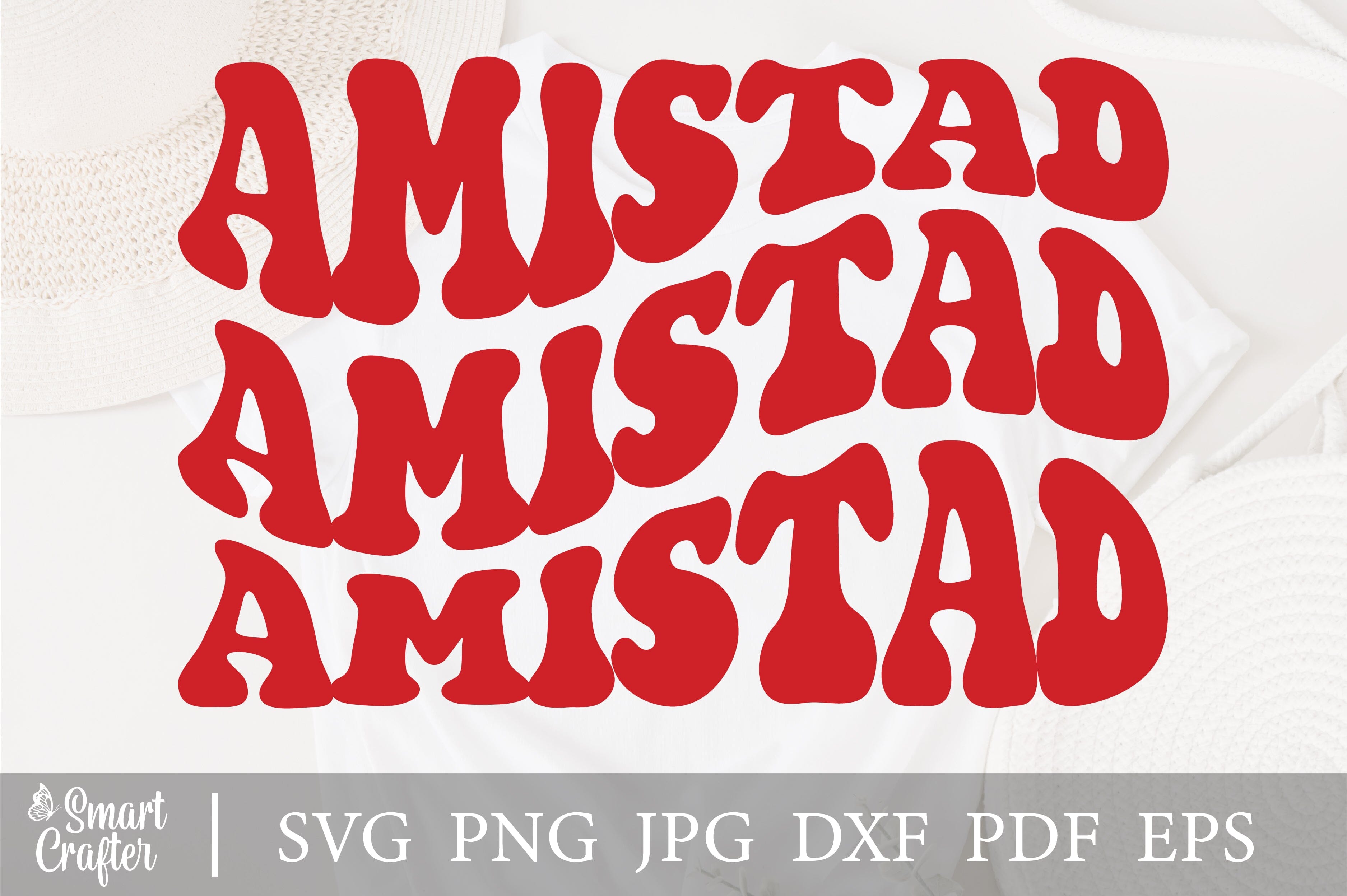 Amistad SVG Digital Download, SVG Cut File, SVG for Cricut or ...