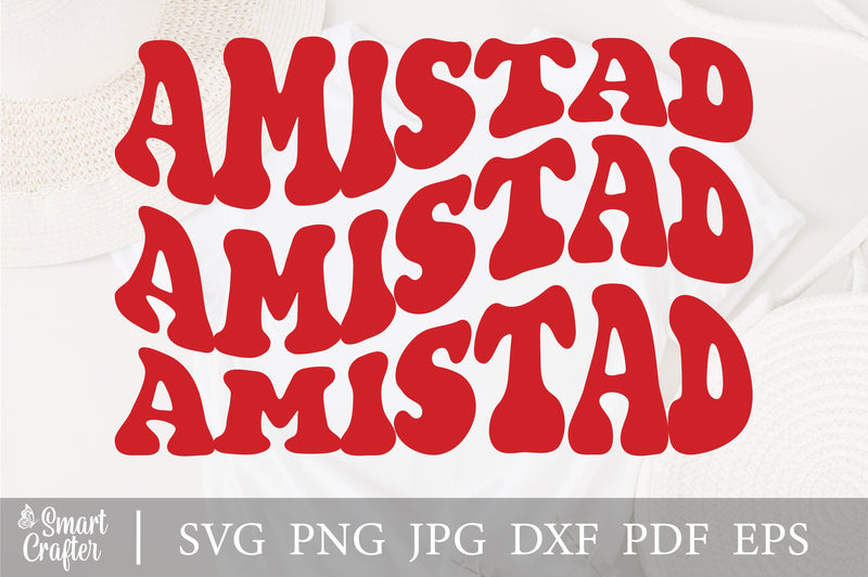Amistad SVG Digital Download, SVG Cut File, SVG for Cricut or ...