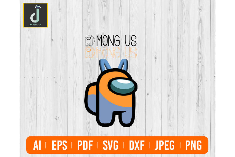 Among Us SVG, Among Us Color Svg, Among Us Layered Svg, Among Us Logo ...