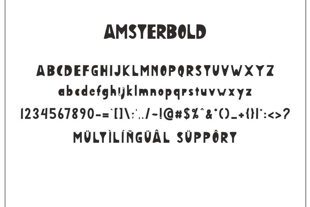 Amsterbold - So Fontsy