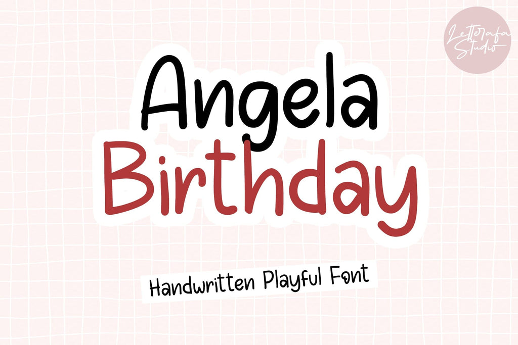 Angela Birthday - So Fontsy