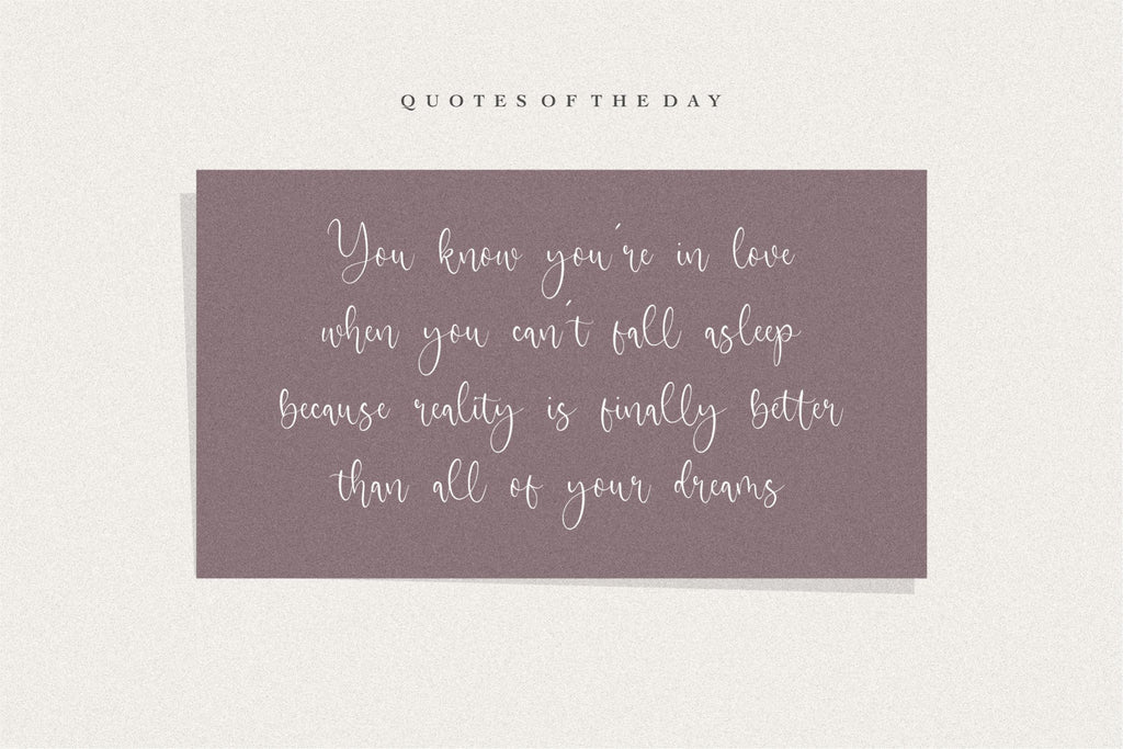 Angelic Matilda Beautiful Modern Calligraphy Font - So Fontsy