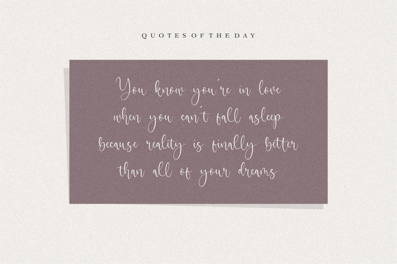 Angelic Matilda Beautiful Modern Calligraphy Font - So Fontsy