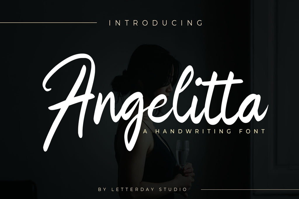 Angelittan Handwritten - So Fontsy