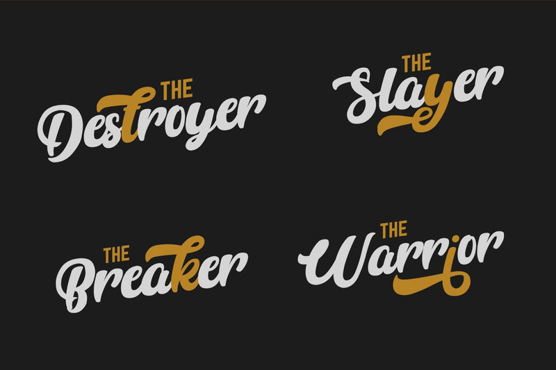 Anhattan - Retro Bold Script Font - So Fontsy