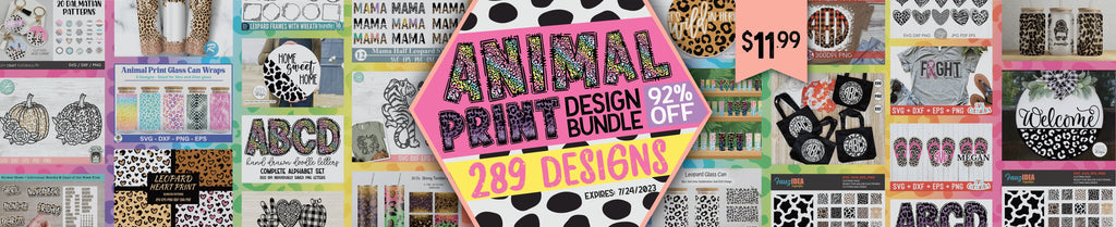 Animal Print Design Bundle - So Fontsy
