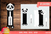 Animals Bookmark SVG Bundle | Papercut | Cute Bookmark - So Fontsy