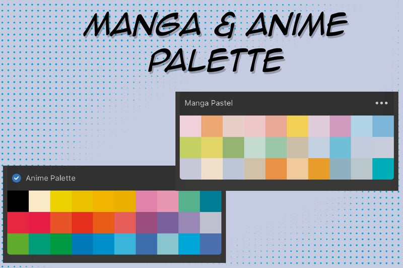 Anime Manga Procreate Brushes - So Fontsy