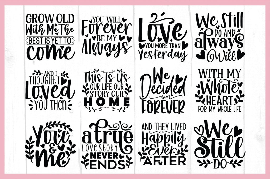 Anniversary SVG Bundle - So Fontsy
