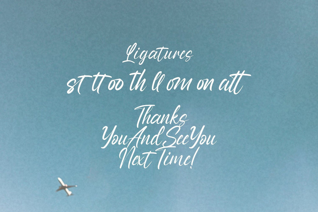 Anthony Louis - Modern Script Font - So Fontsy