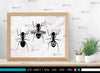 Ants Monogram, Ants Silhouette, Ants SVG, Tiny Ants Svg, Ant Svg, Insect Svg, SB00224 - So Fontsy