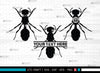 Ants Monogram, Ants Silhouette, Ants SVG, Tiny Ants Svg, Ant Svg, Insect Svg, SB00224 - So Fontsy