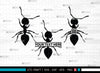 Ants Monogram, Ants Silhouette, Ants SVG, Tiny Ants Svg, Ant Svg, Insect Svg, SB00224 - So Fontsy
