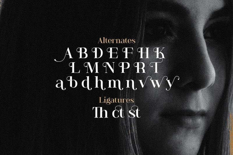 Anya Tamy - Classic Serif Font - So Fontsy