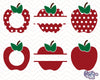 Apple Bundle - School - Teacher Svg - So Fontsy
