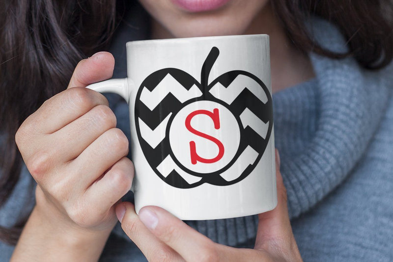 Apple Monogram Frame - So Fontsy