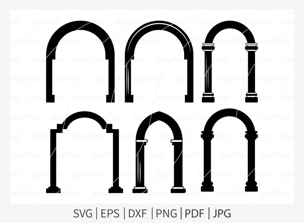 Architectural Arches svg, Arch SVG, Arch svg bundle, Arch wedding ...