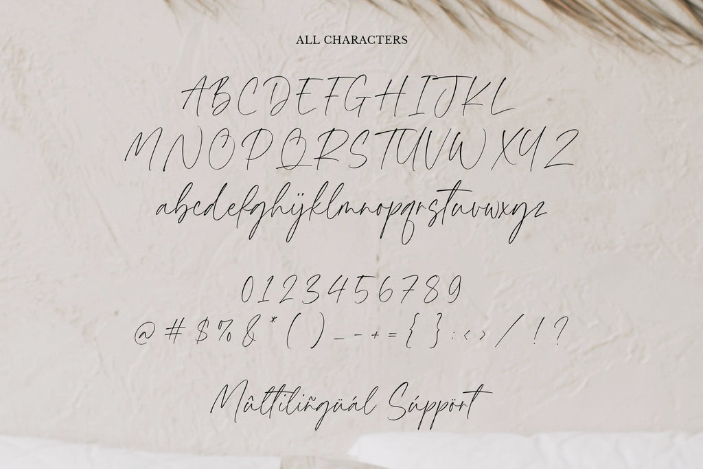 Aromatic Signature - Modern signature font - So Fontsy